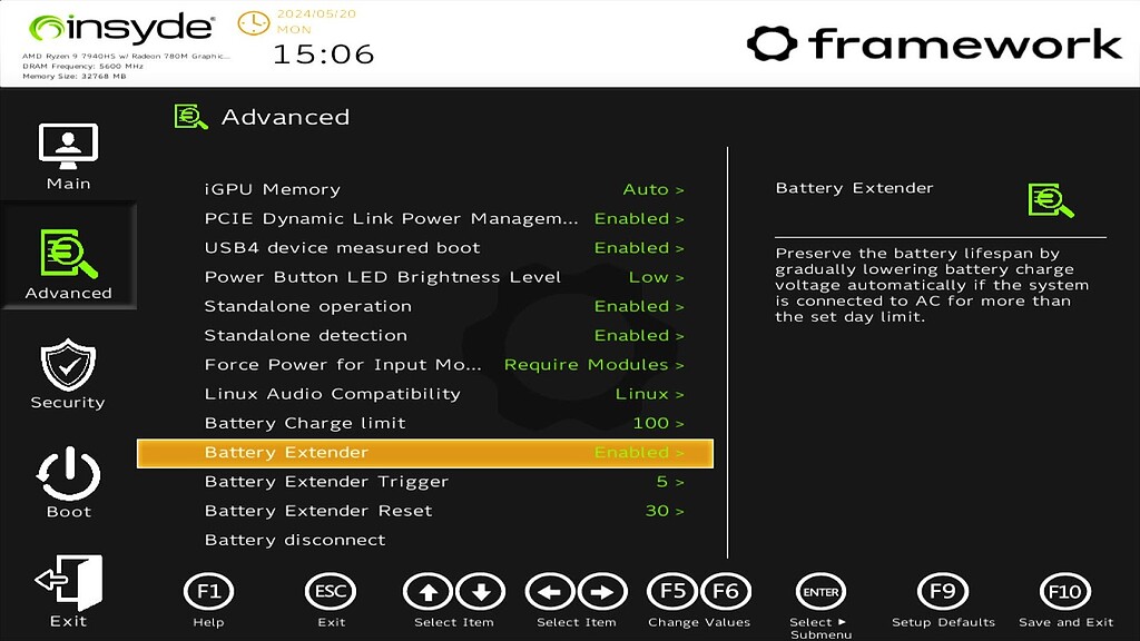Framework Laptop 16 Ryzen 7040 BIOS 3.05 Release - Framework Laptop 16 ...