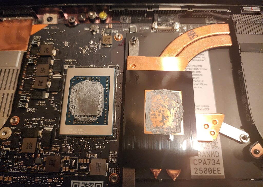 Fans running a lot? Check your thermal paste application - Framework Laptop 13 - Framework Community
