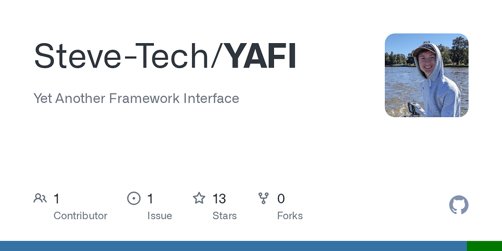 GitHub - Steve-Tech/YAFI: Yet Another Framework Interface - Creators & Developers - Framework ...