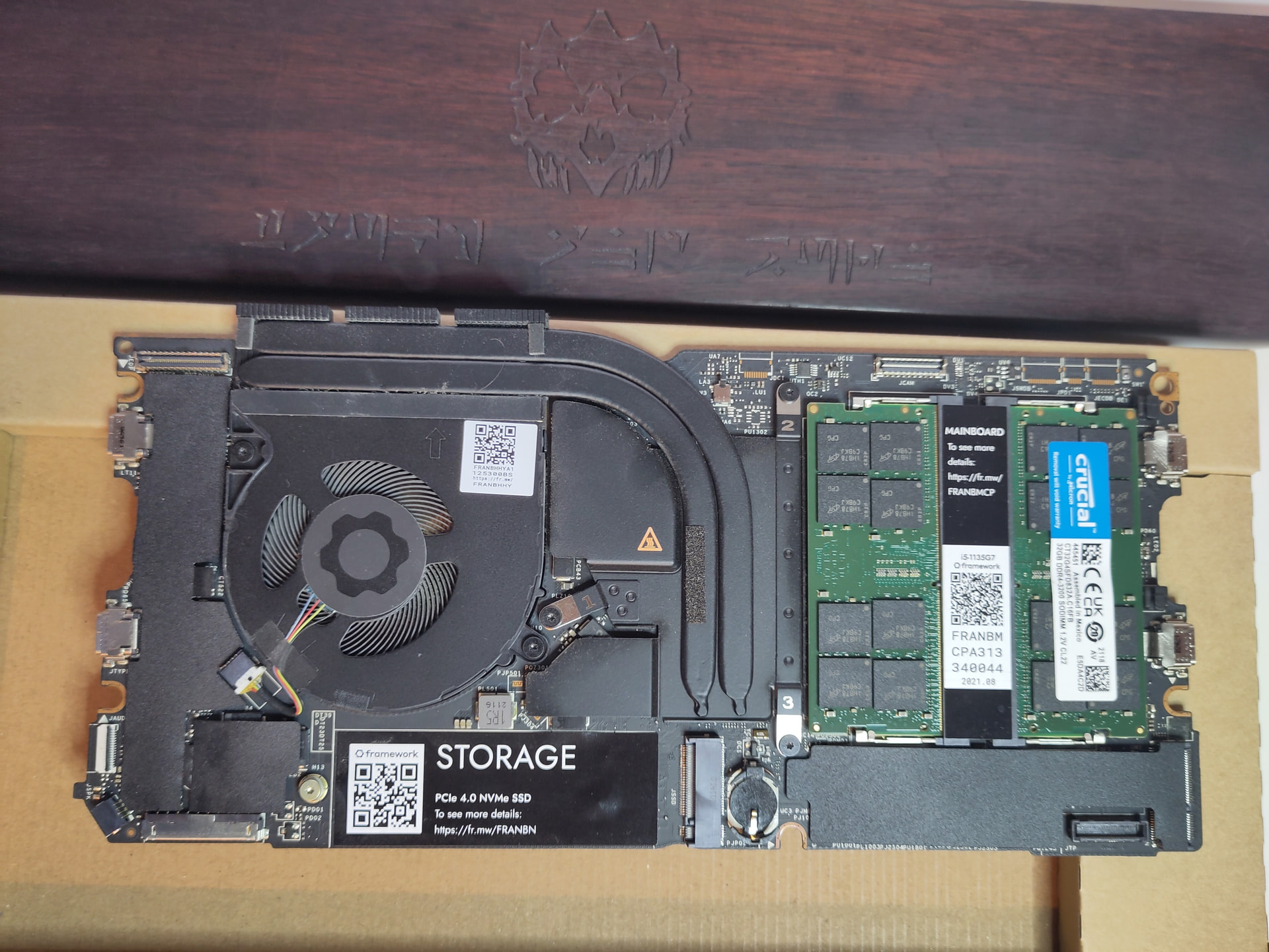 [EU] Framework 13 11th Gen i5 Bundle - Mainboard, High End 64GB RAM ...