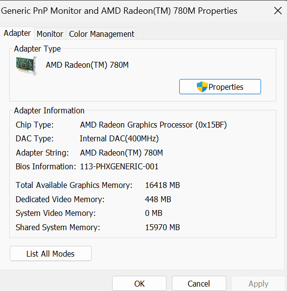 How do I set a specific VRAM amount on 13" AMD Laptop - Community ...