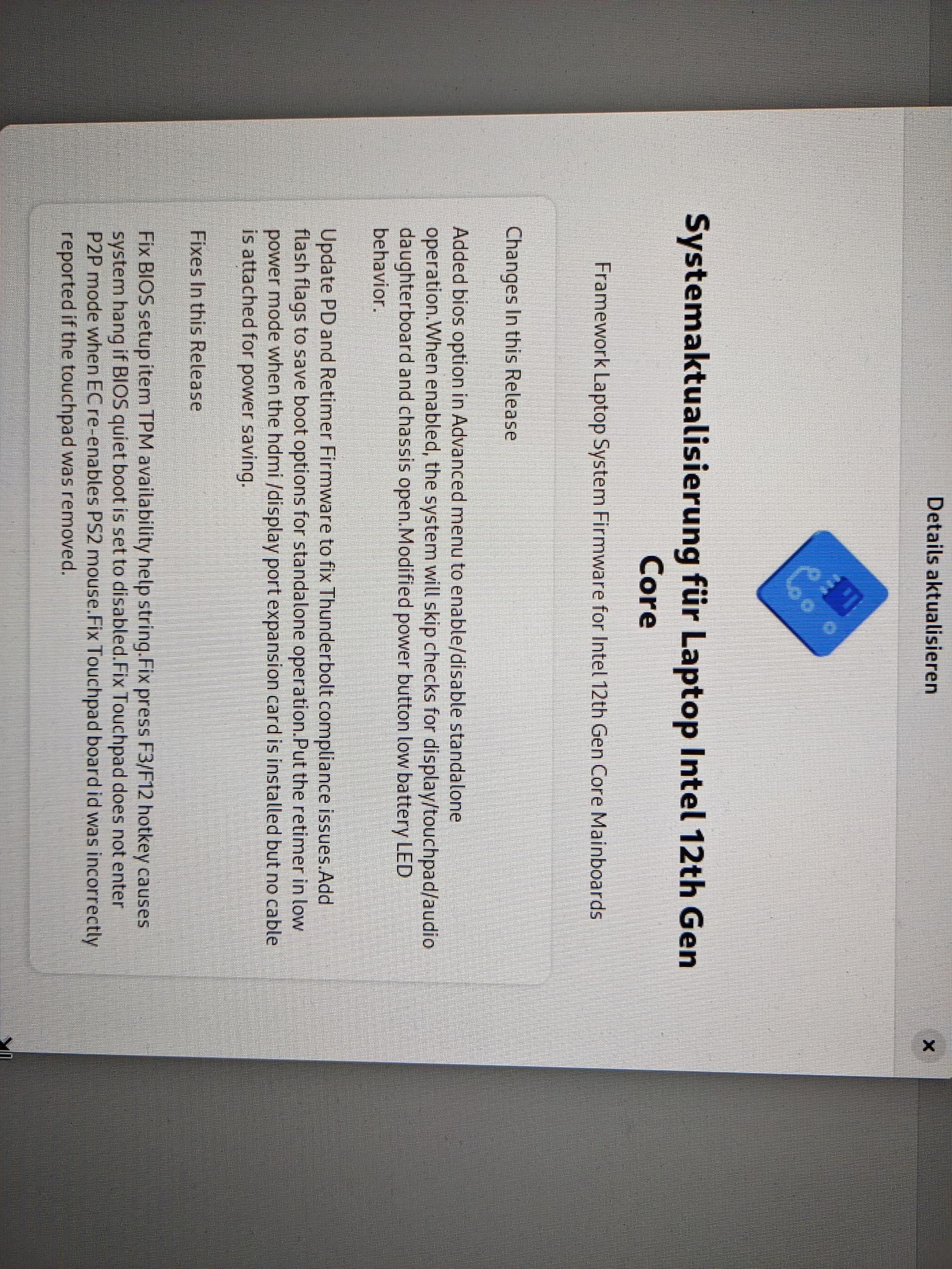 12th Gen Intel Core Bios 3 06 Beta Page 13 Framework Laptop 13 Framework Community
