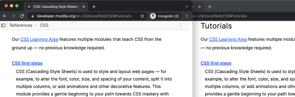 Styling suggestion: using padding instead of margin for anchor headings ...