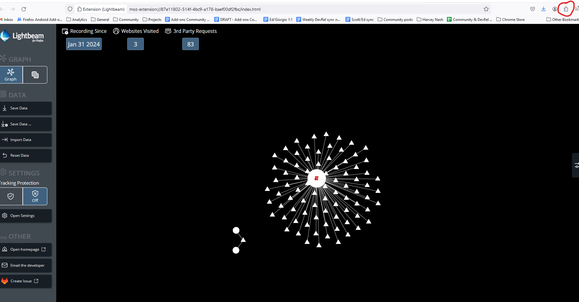How to use the add-on lightbeam-chiki? - Firefox for Android Add-ons - Mozilla Discourse