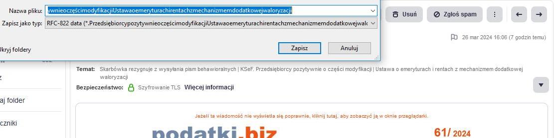 Problem with .eml file extension when saving file with dots in the name - Firefox Development ...