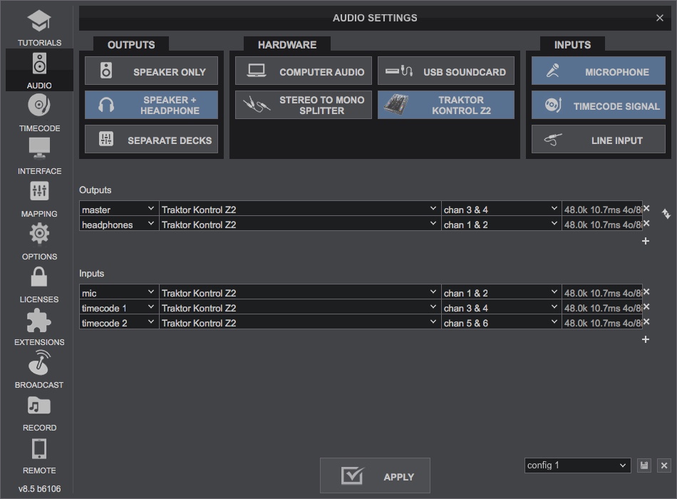 VirtualDJ not recognizing Traktor timecode discs (using Traktor Kontrol Z2 mixer) - General ...