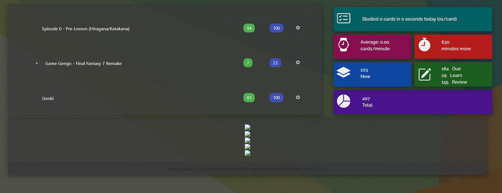 Review Heatmap and Beautify Anki Not Working Properly - Add-ons - Anki Forums