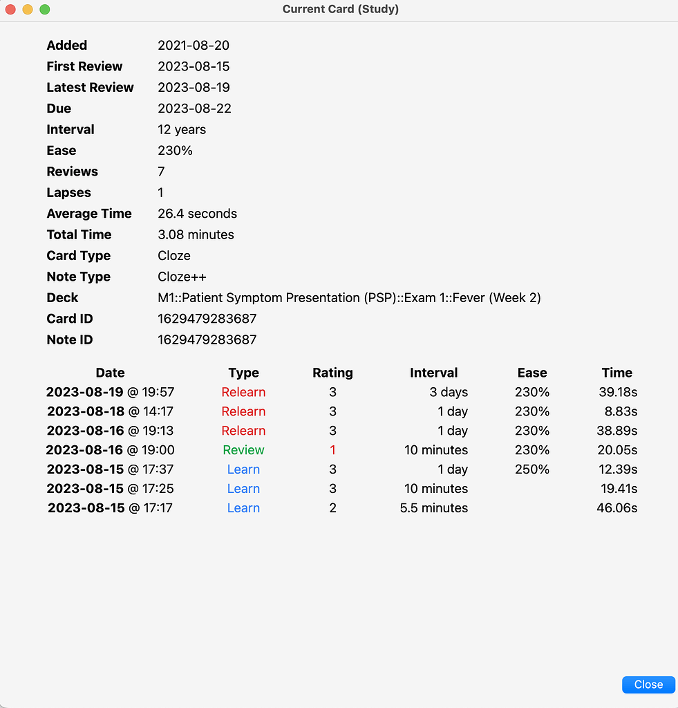 Relearning Steps - 11.8y - Scheduling - Anki Forums
