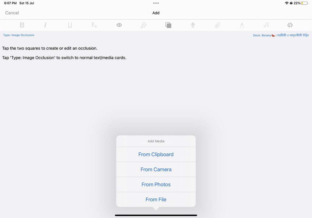 Feature Improvement (Anki iOS) - Help - Anki Forums