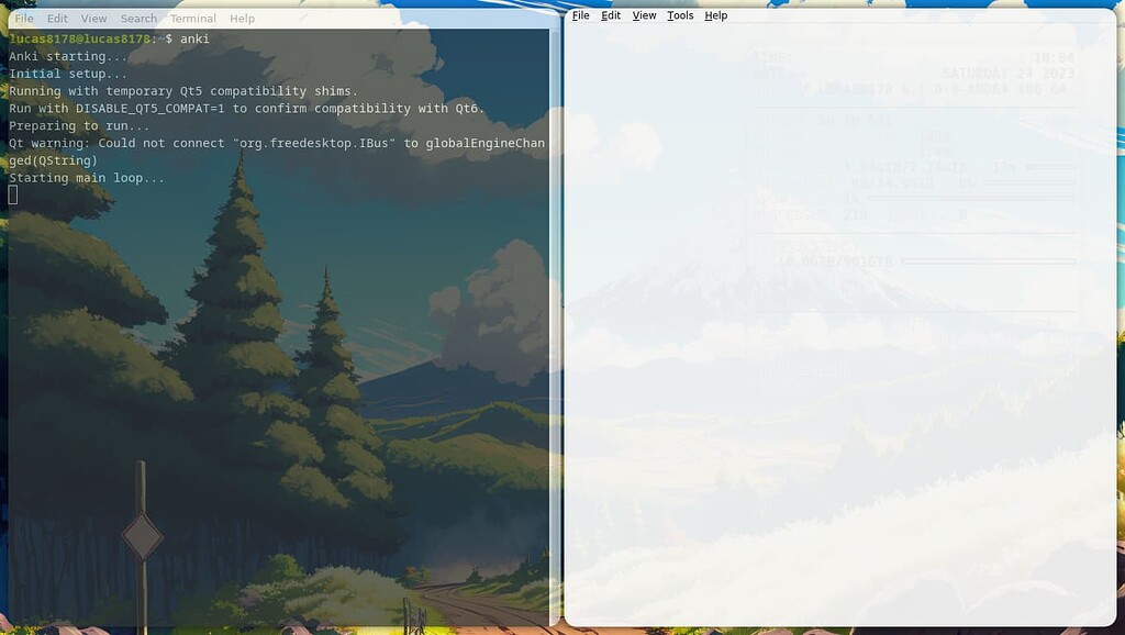 My anki stop to work on Linux Debian 12(bookworm) - Help - Anki Forums