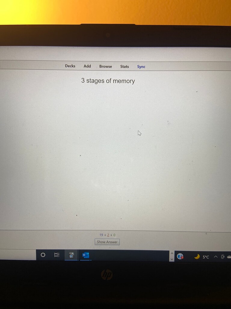 Answers not showing on Anki desktop - Help - Anki Forums