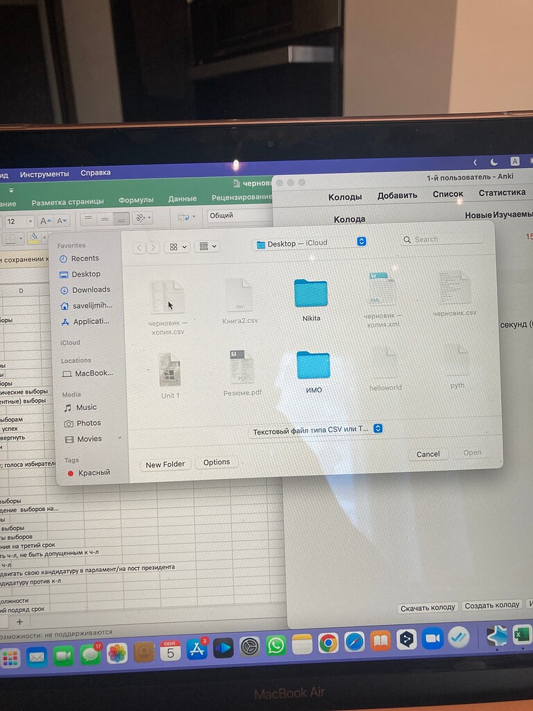 Csv import problem - Help - Anki Forums