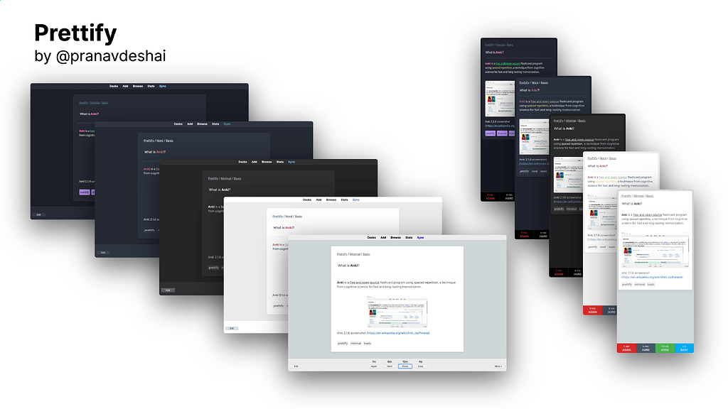 Make Prettify templates the default templates - Suggestions - Anki Forums