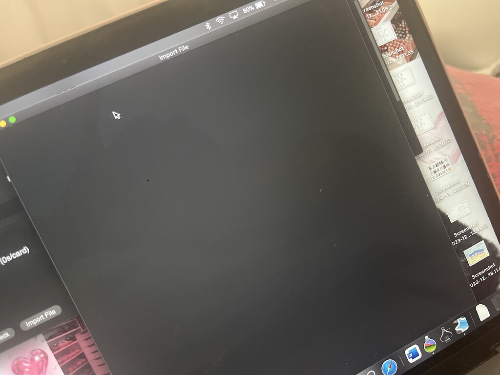 MacOS Intel 24.06.2 - Blank Import Window - Help - Anki Forums
