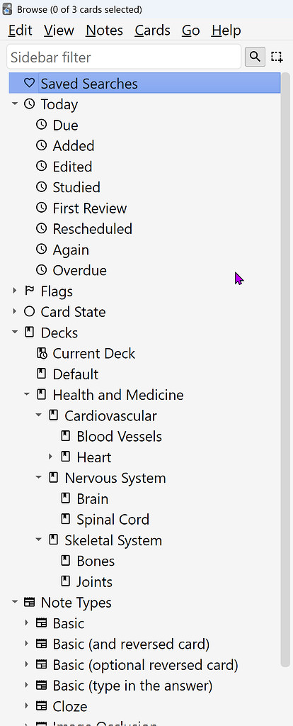 Refining Arrow Key Behavior in Anki’s Sidebar Tree - Suggestions - Anki ...