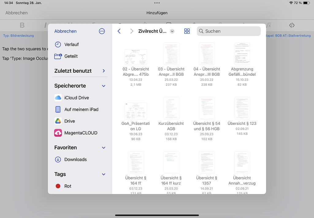 Anki isn ´t able to see my files to upload them into the system - Help - Anki Forums