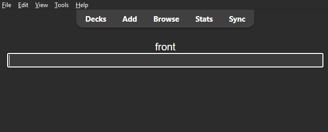 [Bug] Field "type" loses focus when leaving the window - Help - Anki Forums