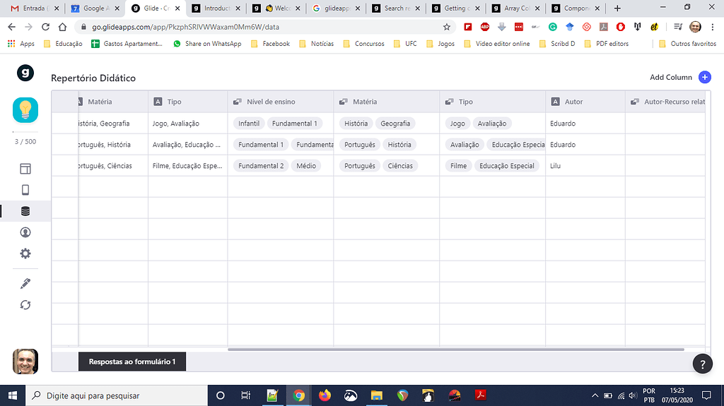 Relation not populating column - Report a Bug - Glide Community