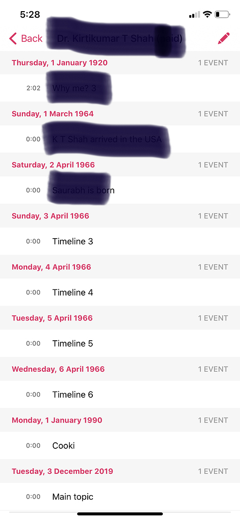 Calendar list - time component - Report a Bug - Glide Community