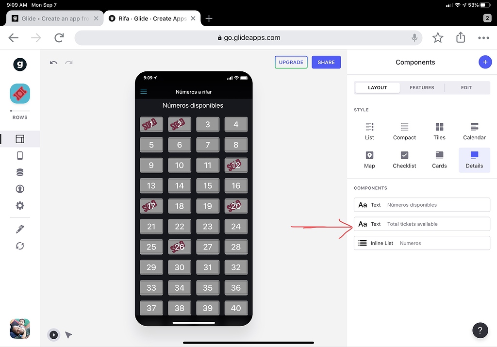 Math column not writing text component - Report a Bug - Glide Community