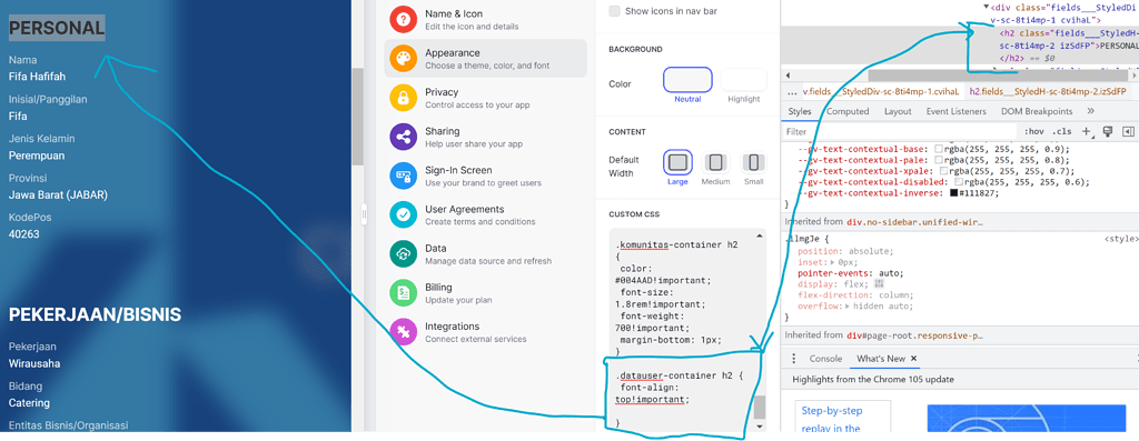 Custom CSS GlidePages - Ask for Help - Glide Community