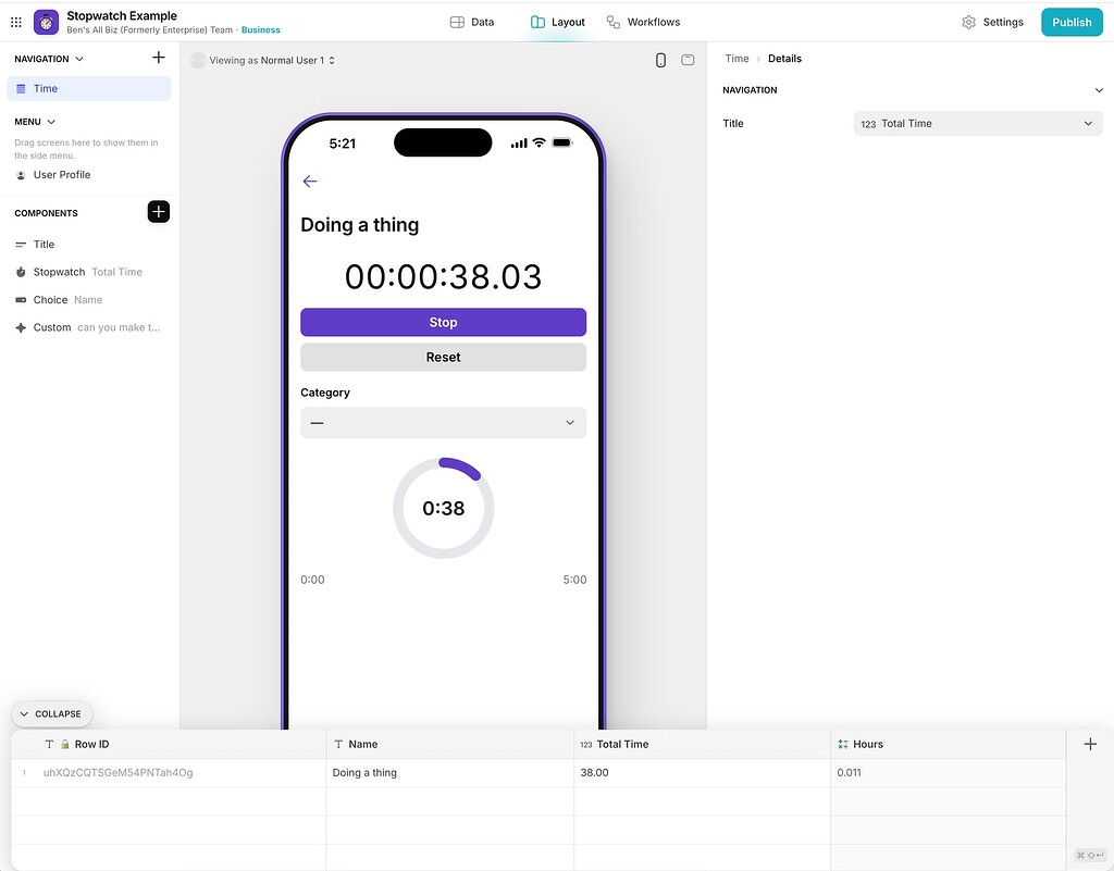 (Re) Introducing the Stopwatch Component - Announcements - Glide Community