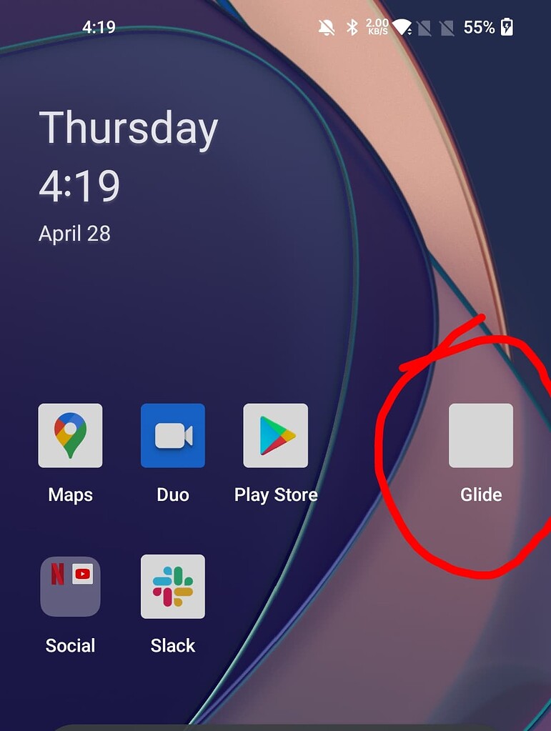 Please fix the community icon - Report a Bug - Glide Community