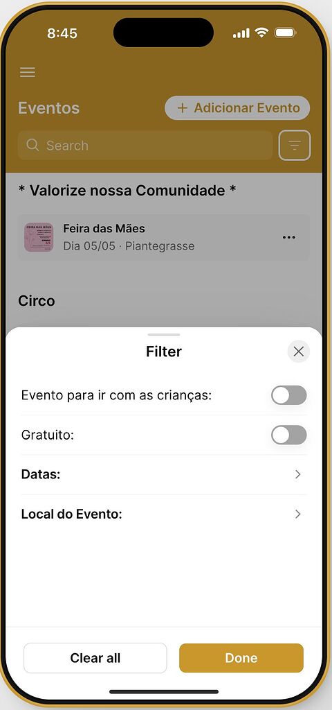 Choice button doesn't change the color - Report a Bug - Glide Community