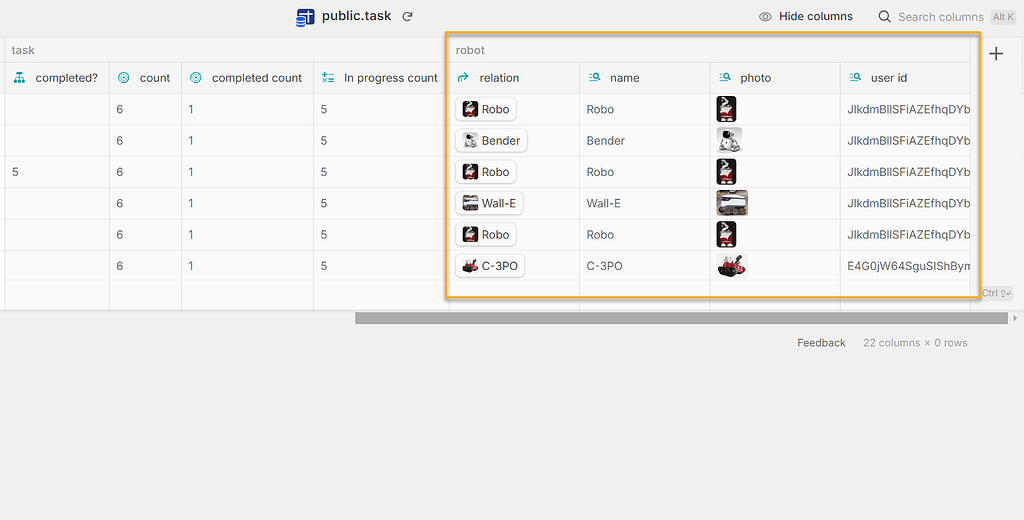 Cannot access Relation data at Kanban filter data - Ask for Help - Glide Community