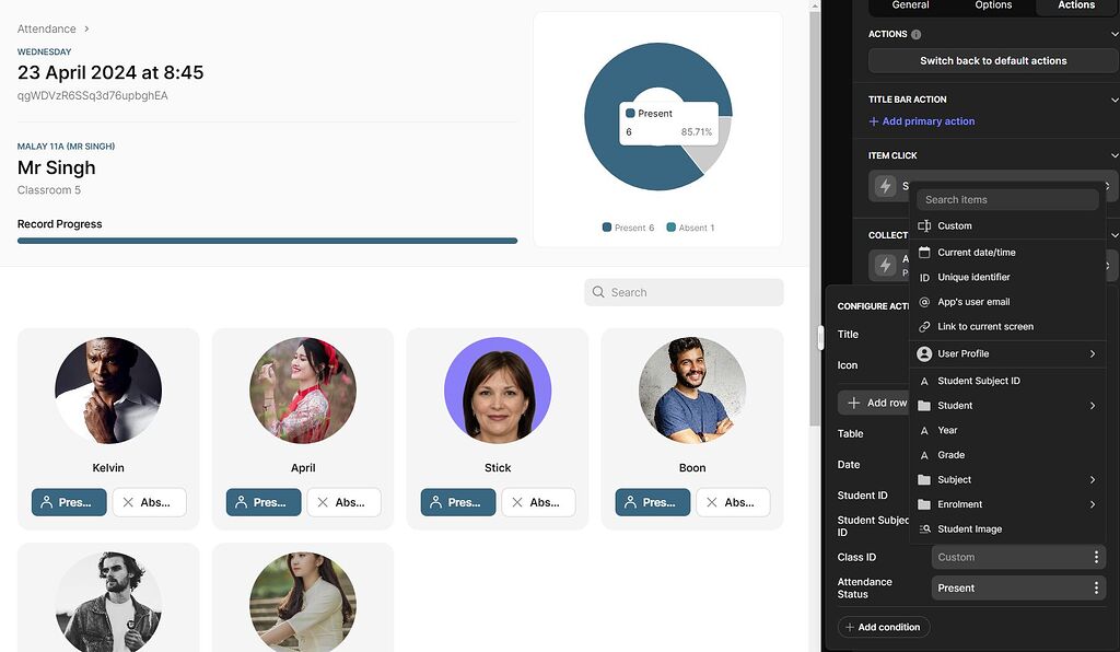 How To Insert Data From Another Component To Collection Items Action Ask For Help Glide