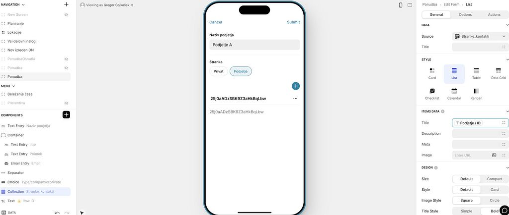 Filter in List not working - Report a Bug - Glide Community