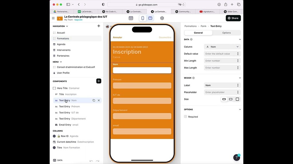 Signature Component Bug Report A Bug Glide Community