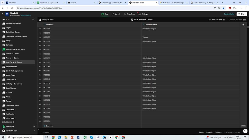 Data Loss - Report a Bug - Glide Community