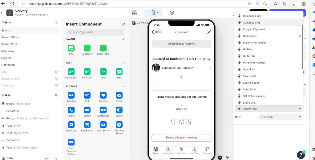 How Do I Get A Button To Trigger A Boolean Ask For Help Glide Community