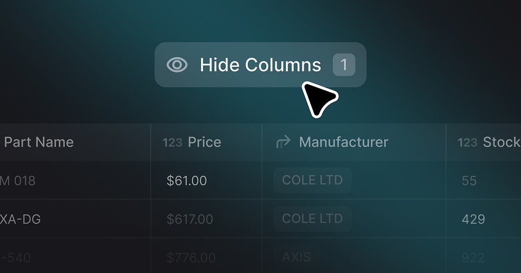Improvements to the Data editor - General - Glide Community