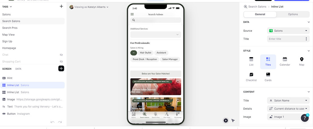 How to create a 'hint' for when inline list is empty - Ask for Help ...