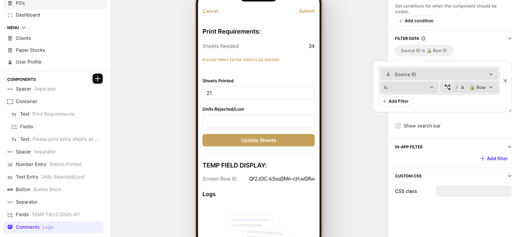 Filtering Collection with Column Values - Ask for Help - Glide Community