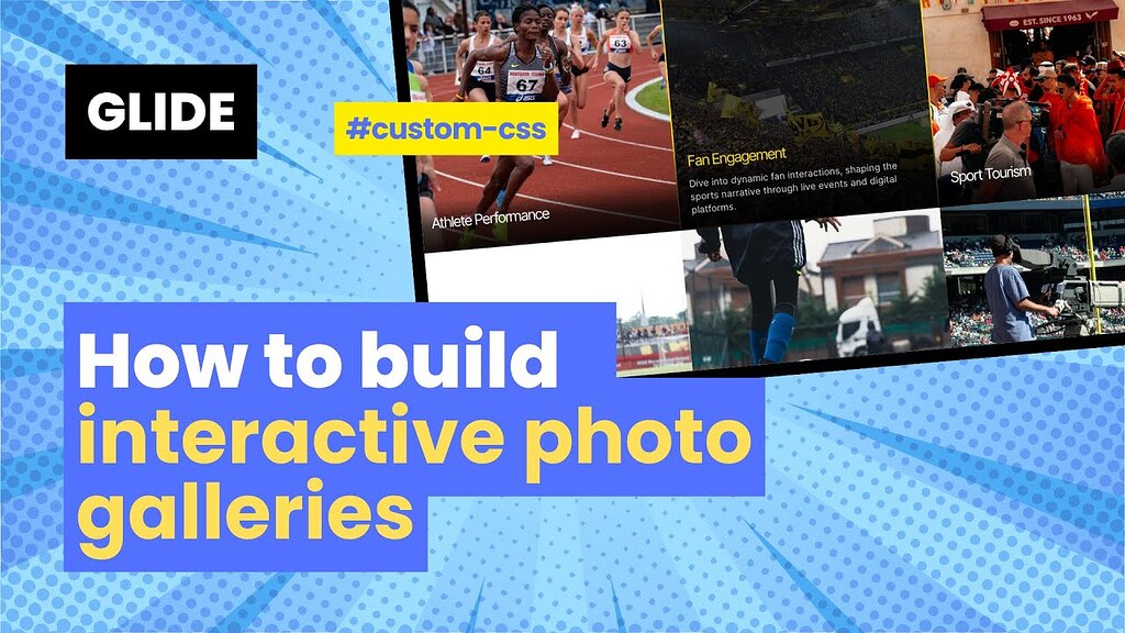 Transform your card collection into stunning photo galleries 🎞️ - Community Resources - Glide ...