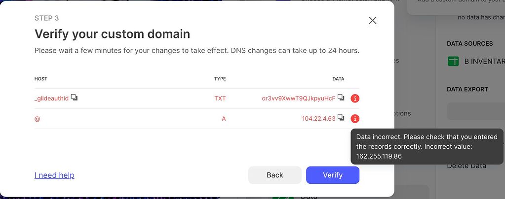 Custom Domain Bug - Report a Bug - Glide Community