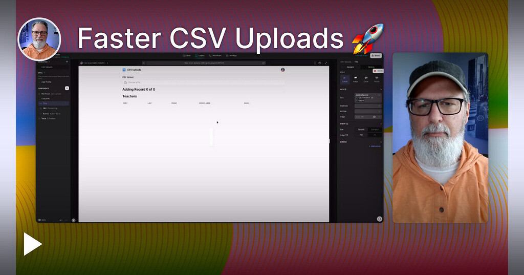 CSV uploads in your app - Project Showcase - Glide Community