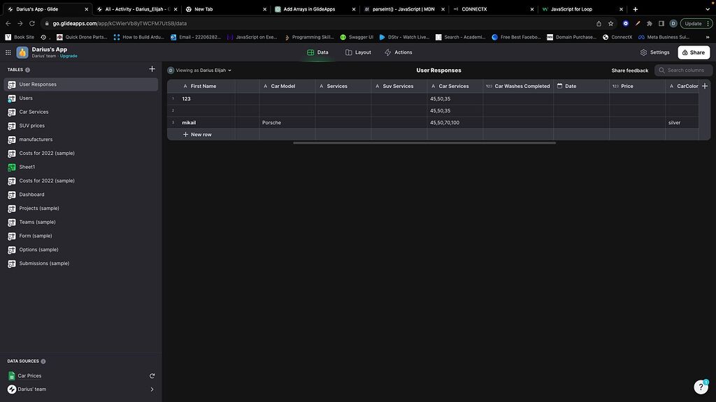 Sum an Array - Ask for Help - Glide Community