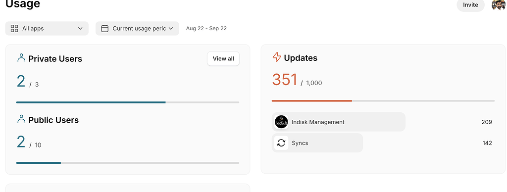 Usage calculation in glide app Lagacy free plan - Ask for Help - Glide Community