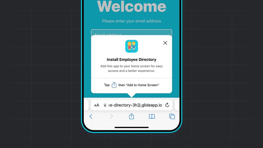 Home screen popup not showing - Report a Bug - Glide Community
