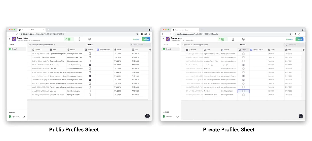 Updated docs for security and user data - Ask for Help - Glide Community