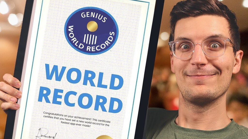 🥇 New world record: fastest app build ever - Project Showcase - Glide ...