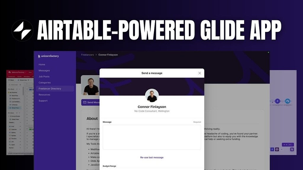 YouTube Video: How To Build An Airtable-Powered Glide App - Community Resources - Glide Community