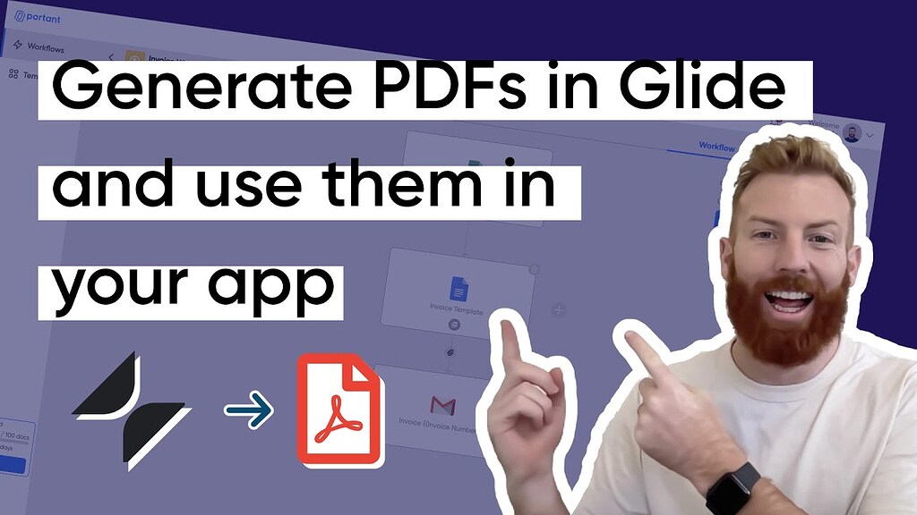 How to create PDFs in Glide - and use them in your App - Community Resources - Glide Community
