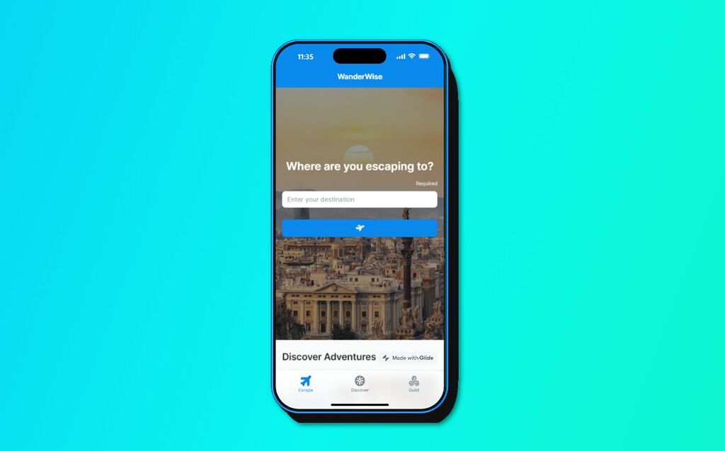 🧙‍♂️ WanderWise. Your Travel Wizard - Project Showcase - Glide Community