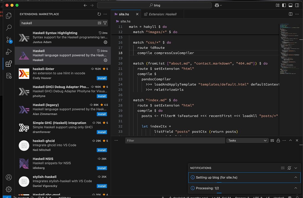 HLS not working in Vscode - Haskell Community