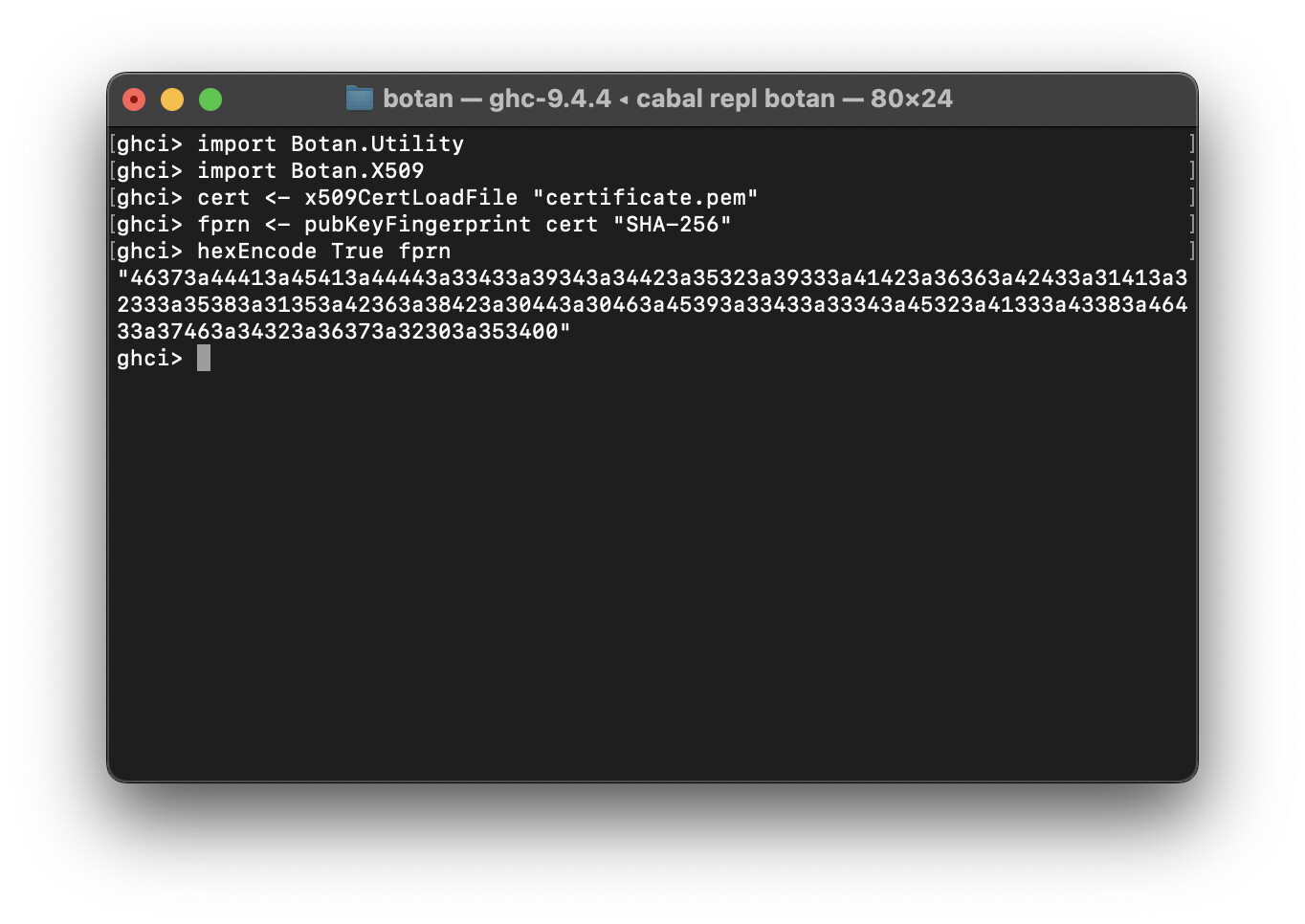 Botan bindings devlog - Page 3 - Haskell Community